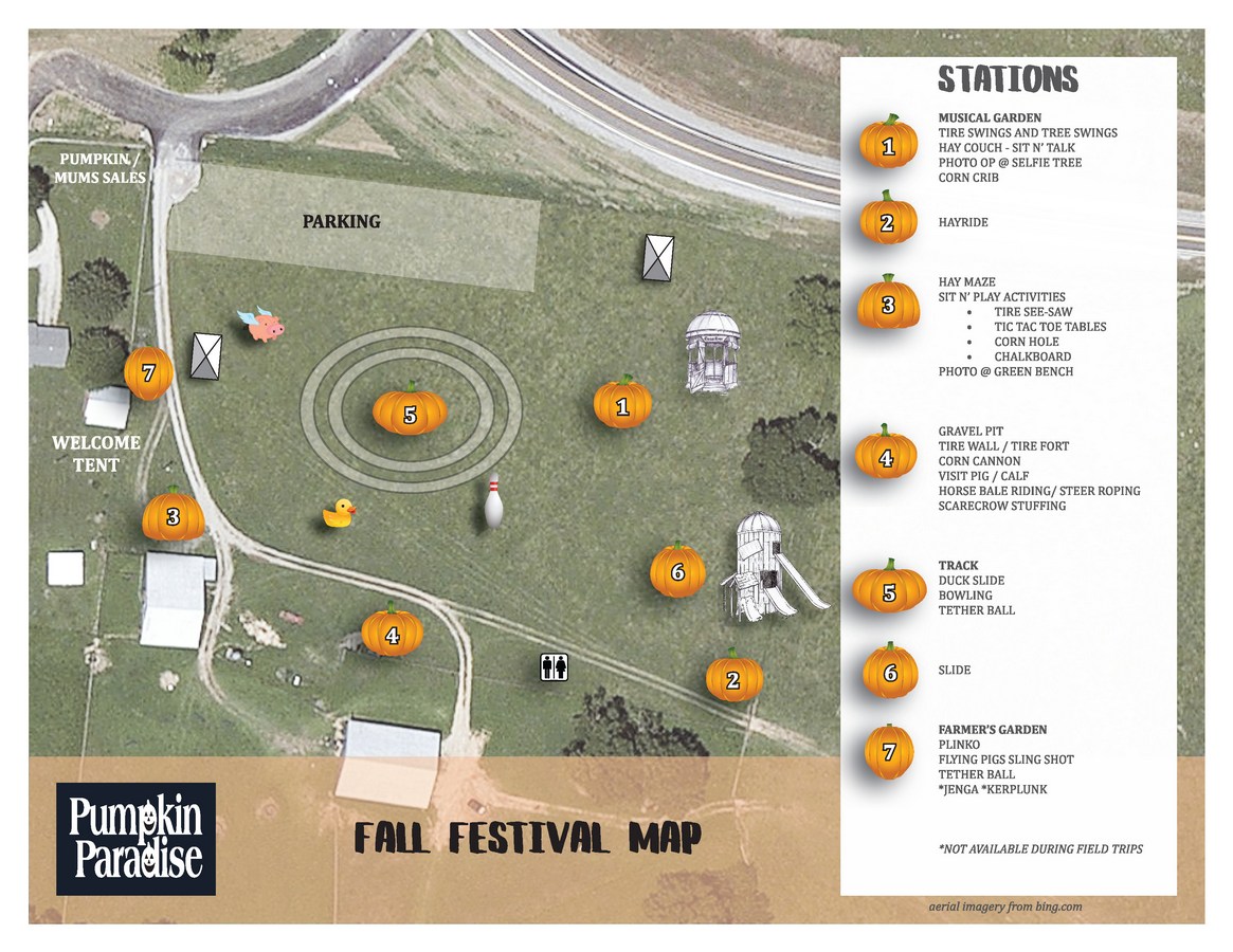 Station Map – Pumpkin Paradise